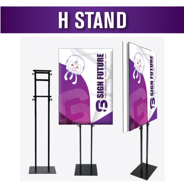 Display System – H Stand [Straight] – SIGN FUTURE INDUSTRY SDN BHD