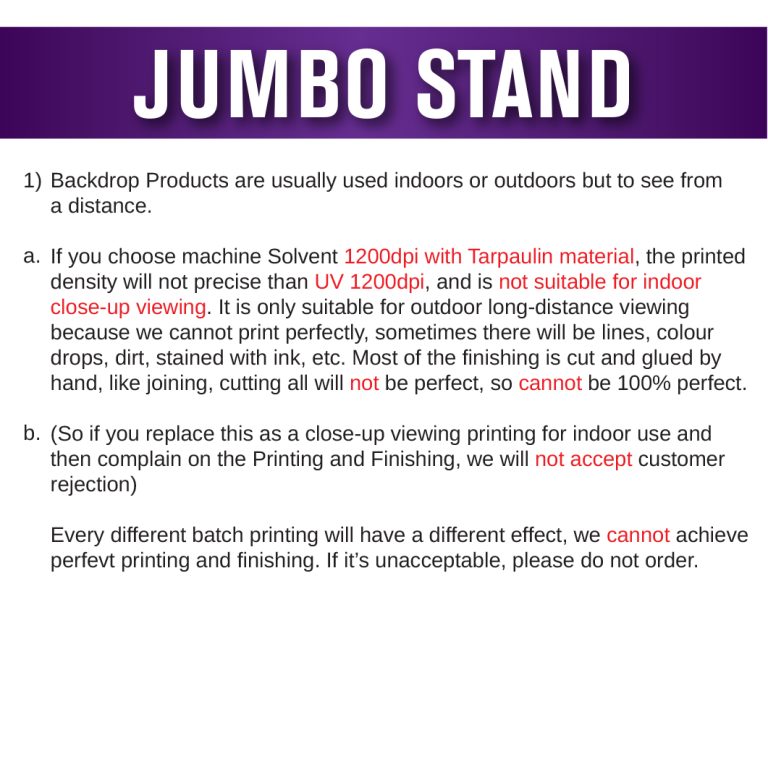 Display System – Jumbo Banner – SIGN FUTURE INDUSTRY SDN BHD