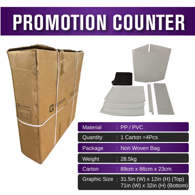 Display System – Promotion Counter – SIGN FUTURE INDUSTRY SDN BHD