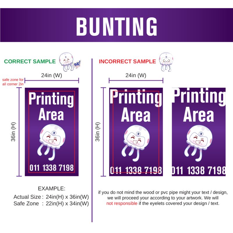 Inkjet Printing – Bunting – SIGN FUTURE INDUSTRY SDN BHD